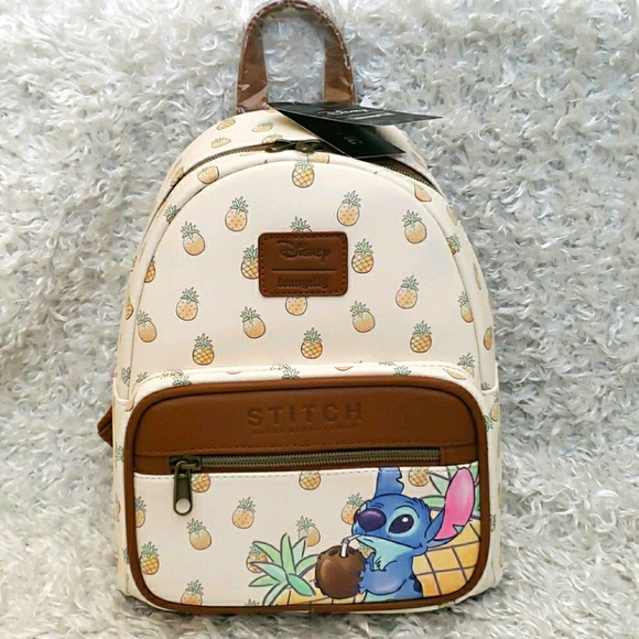 Loungefly | Bags | Nwt Loungefly Stitch Pineapple Mini Backpa | Poshmark